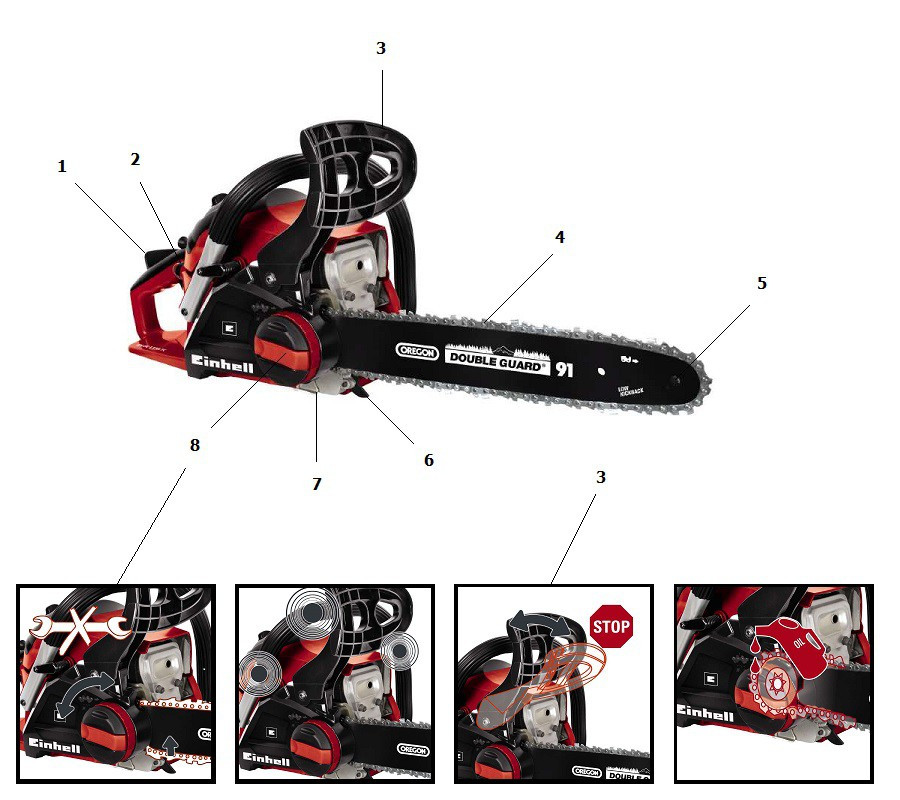 Бензопила Einhell GH-PC 1535 I TC – Einhell-Shop.com.ua Официальный ...